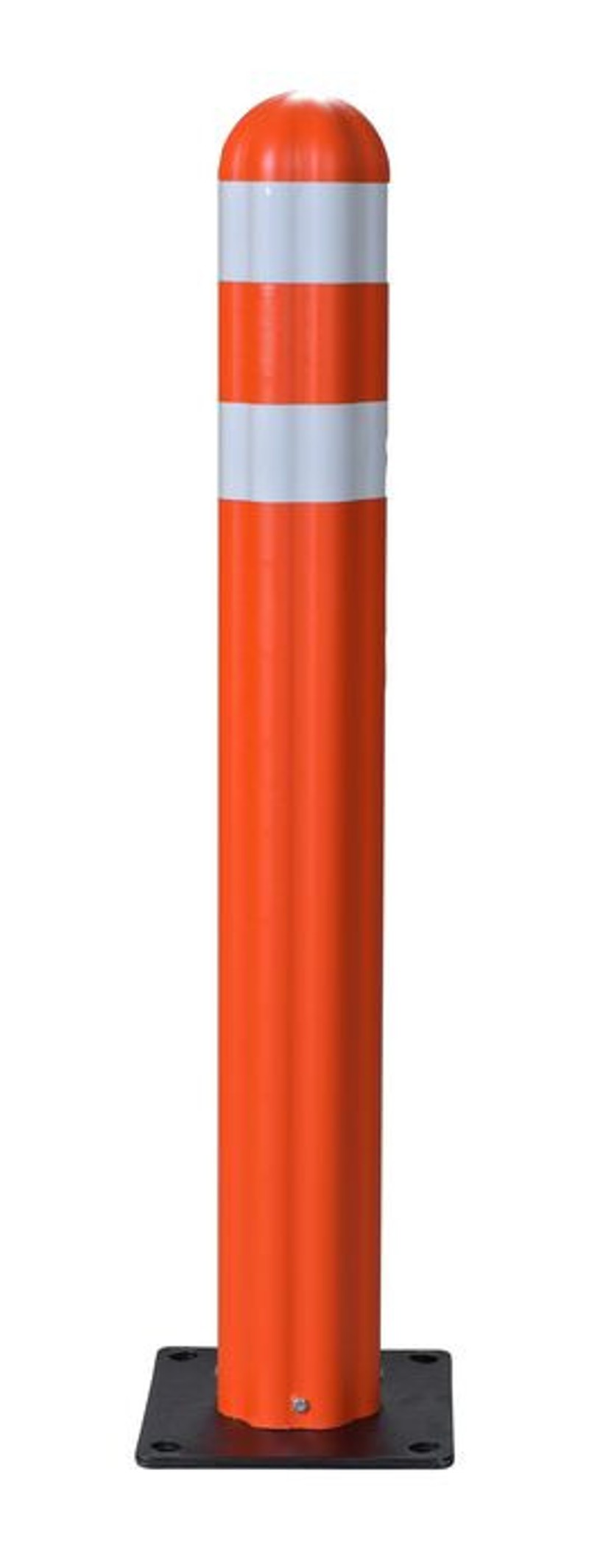 Orange Plastic Guide Post Delineators, 3" Reflective Band | 1734OR ...
