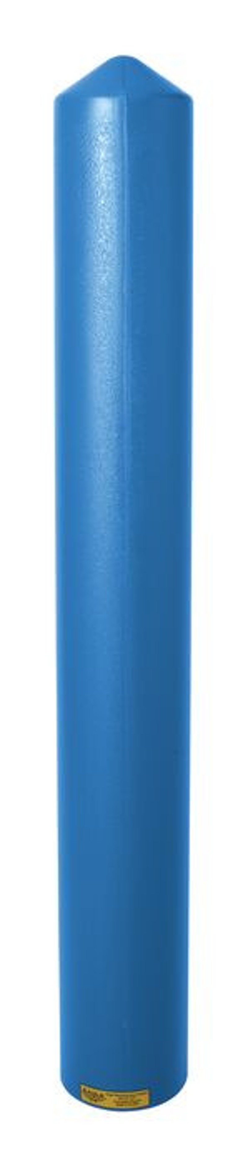 Blue 4" x 56" Bollard Post Cover | Smooth | 1735BL | Checkers-Safety