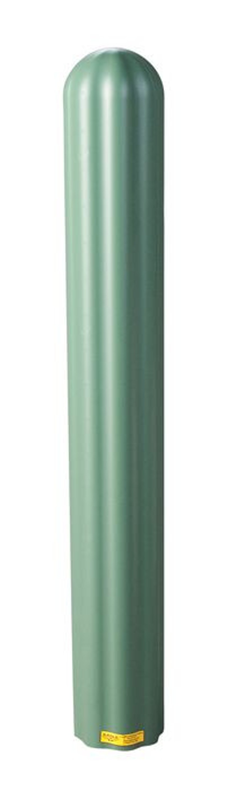 Green 8" x 56" Bollard Post Cover | Fluted | 1738GN | Checkers-Safety