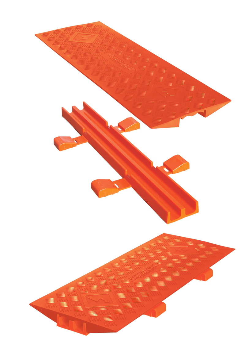 Cable Bridge for 5-Channel Cable Protector, Orange | Guard Dog ...