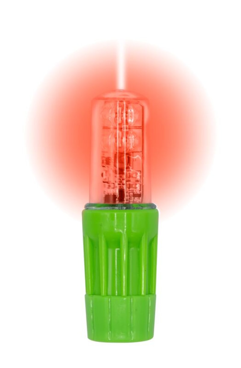 Super Bright LED Lights for Warning Whips, 1156 Socket Style, Solid Red ...