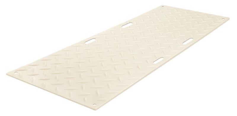 3x8 Ground Protection Mat, Smooth Side, 120 Ton, Clear | AlturnaMATS ...