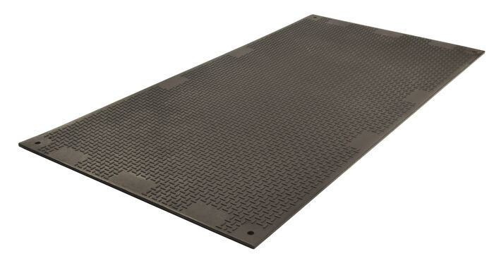 2x4 Ground Protection Mat, 120 Ton Capacity, Black | VersaMATS | VM24 ...